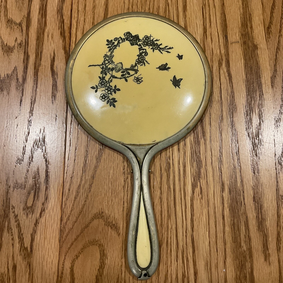 Vintage Bakelite Hand Mirror