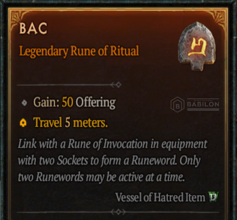 DIABLO 4 SEASON 11 Mythic Uniqes Rune Set &All Runes PC PS4 PS5 XBOX ...