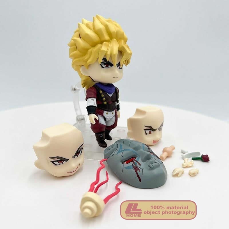 Anime JJ Bizarre Adventure Dio Brando 1624 Big Head Cute Face Figure ...