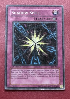 Shadow Spell 1st Edition Holo SKE-041 Yu-Gi-Oh Card | eBay