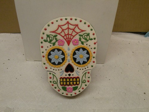 SUGAR SKULL DAY OF THE DEAD TRINKET BOX DIA DE LOS MUERTOS | eBay