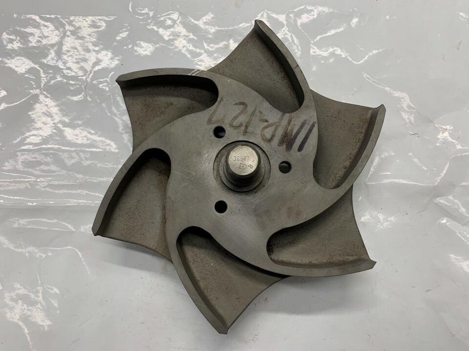 Durco Impeller 4x3-10H Mark II, Group 2 Part#: 36877 Material: D4 Size ...