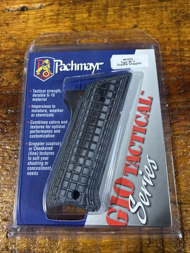 Pachmayr 61075 Gray/Black Grapler Tactical For Ruger Mark IV Pistol ...