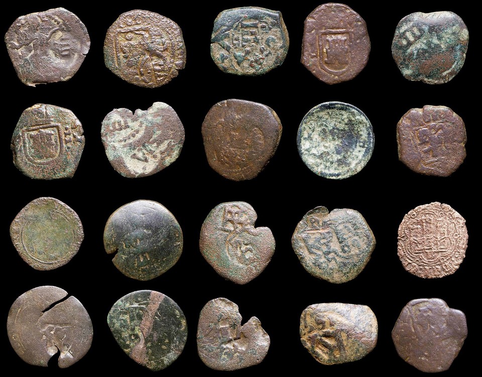 Colonial period, Spanish pirate cob - 20 Coins Lot. | eBay
