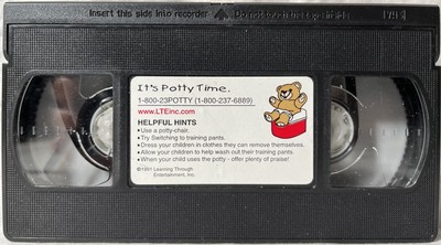 “Its Potty Time” VHS 2002 English Version The Duke Family Series *NO ...