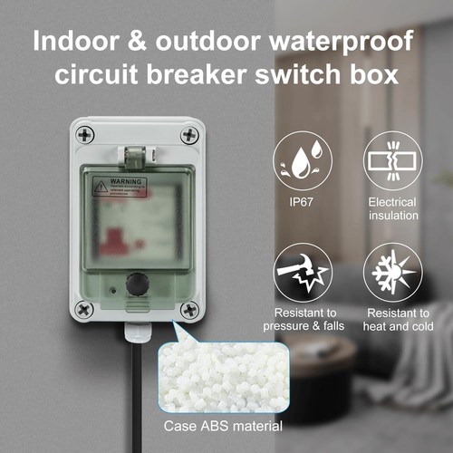 Waterproof ABS Enclosure Cabinet Junction Box Ventilated Design Indoor ...