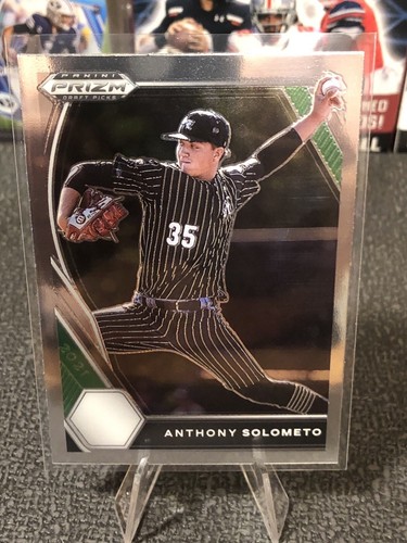 2021 Panini Prizm Draft Picks Anthony Solometo RC Pittsburgh Pirates # ...