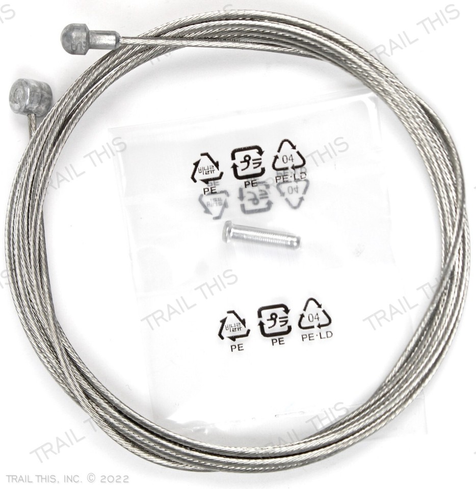 Shimano Double-End Brake Cable for Road or MTB Bike Universal 2050mm x ...