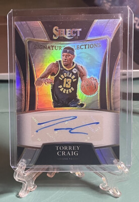 2021-22 Panini Select Torrey Craig Signature Selections Auto #SS-TCG ...