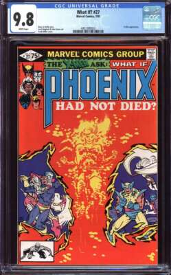 WHAT IF? #27 CGC 9.8 WHITE PAGES // WHAT IF PHOENIX HAD NOT DIED STORY ...