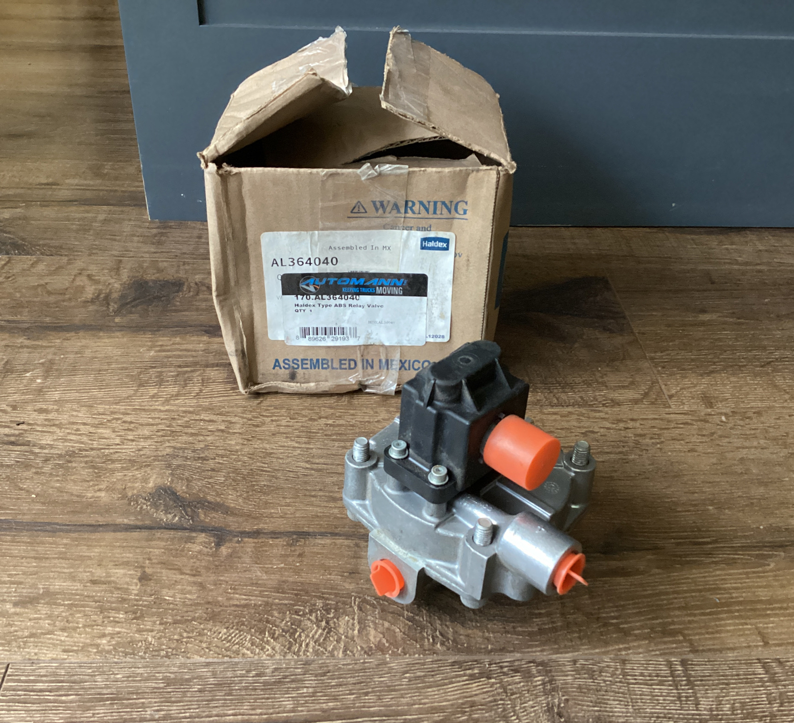 NOS NEW OEM HALDEX ABS RELAY VALVE AL364040 N-21038-AC FW337A6P1 12VDC ...