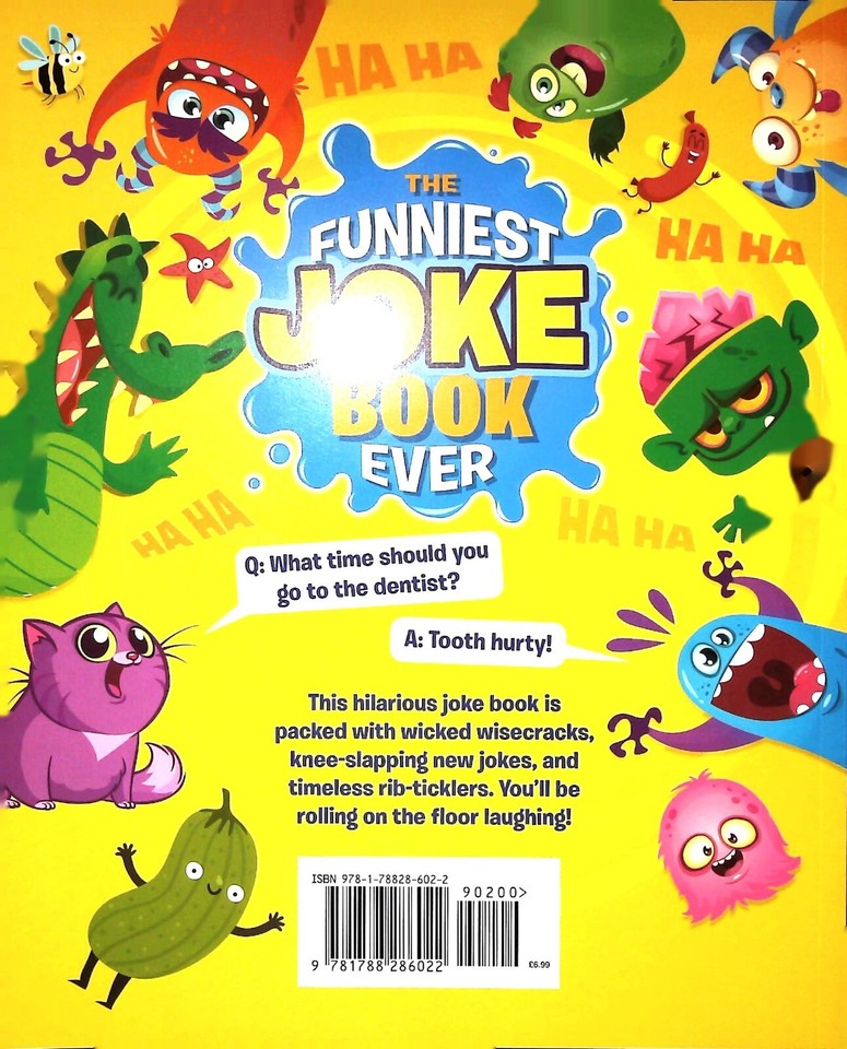 Joke Book for Kids The Funniest Joke Book Ever Children's Boys Girls ...