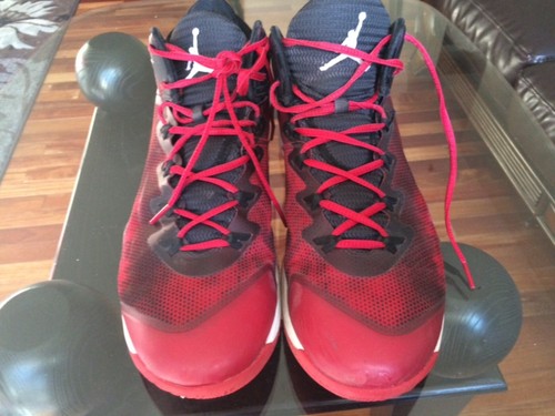 Nike Air Jordan Ln3 basketball Black/Red Men shoes Sz 13 US Defect | eBay