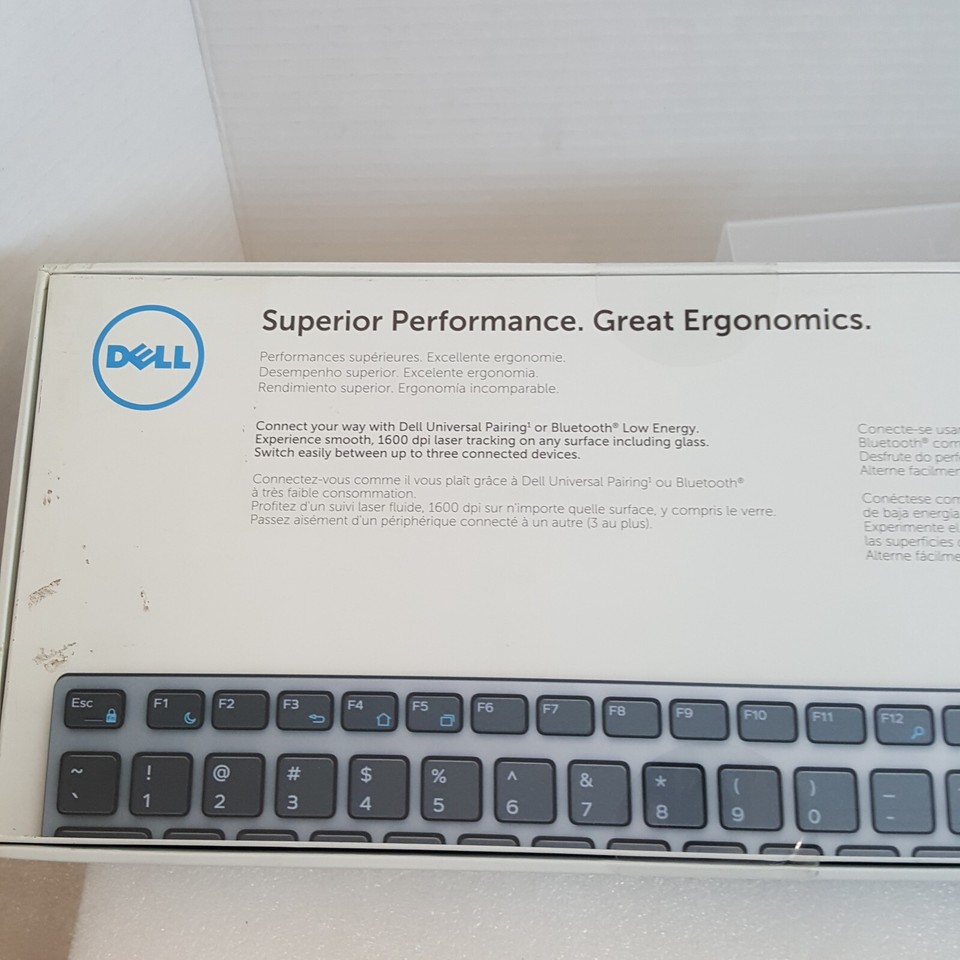 New Dell Premier Wireless Keyboard and Mouse - KM717-GY-CAN MU Sealed ...