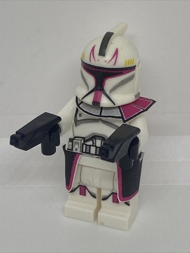 LEGO Star Wars Clone Wars Pink Captain Rex Clone Trooper Minifigure P1 ...
