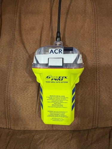 ACR GLOBAL FIX PRO 406 MHz GPS EPIRB As Is Powers On READ | eBay