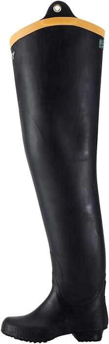 SHIBATA Rubber NB021 Hip Wader Work Boots Washable Boots Unlined FedEx ...