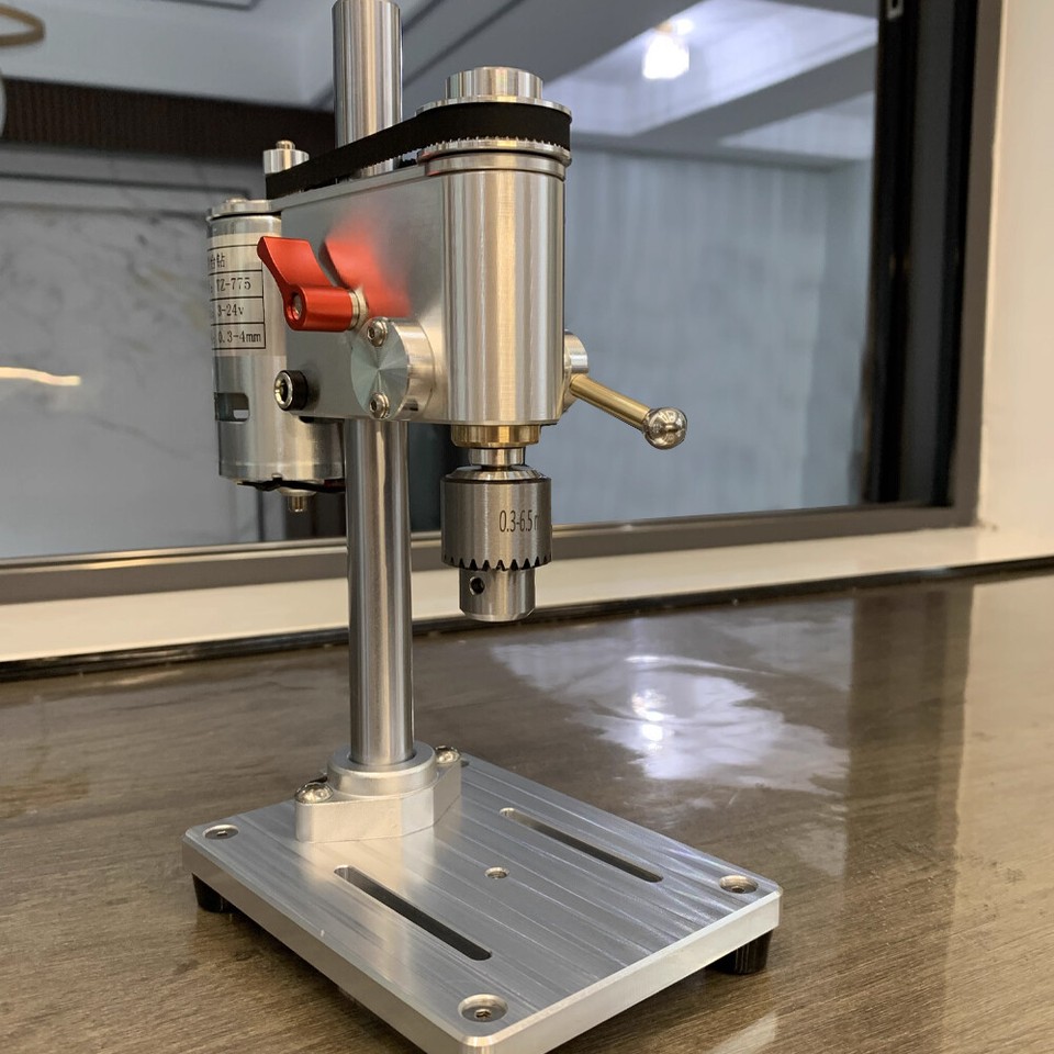 Precision CNC Milling Machine Mini Drill Press Benchtop Driller 19mm ...