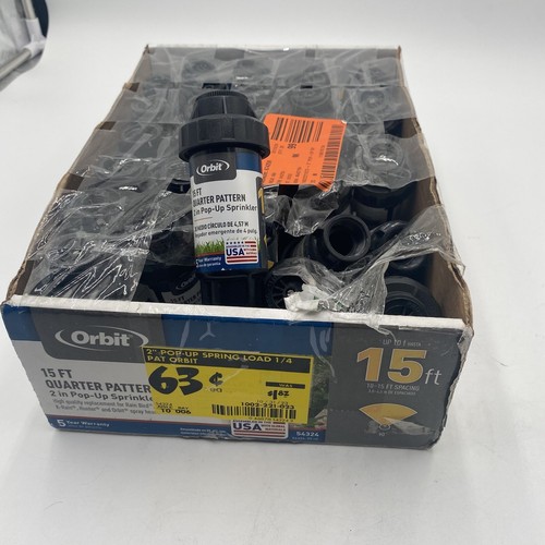 Lot Of 32 Orbit 54324 Quarter Pattern 2" Pop-up Sprinkler. Up To 15 ...