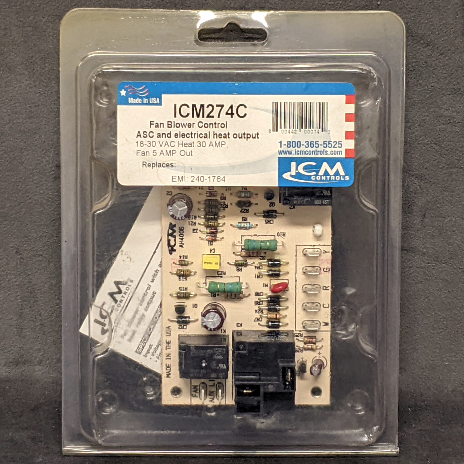 ~Discount HVAC~ I3-ICM274C - ICM Controls - Fan Blower Control Board 18 ...