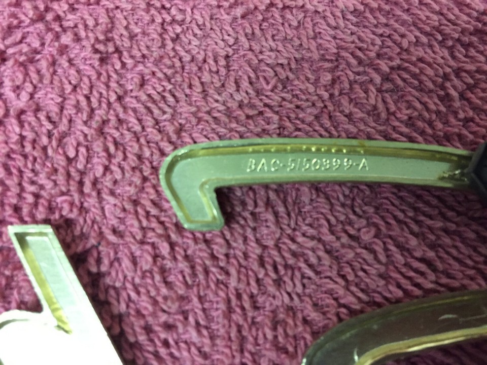 1957 1959 Ford Skyliner Scripts ( 1 pair ) BAC-5150399-A | eBay