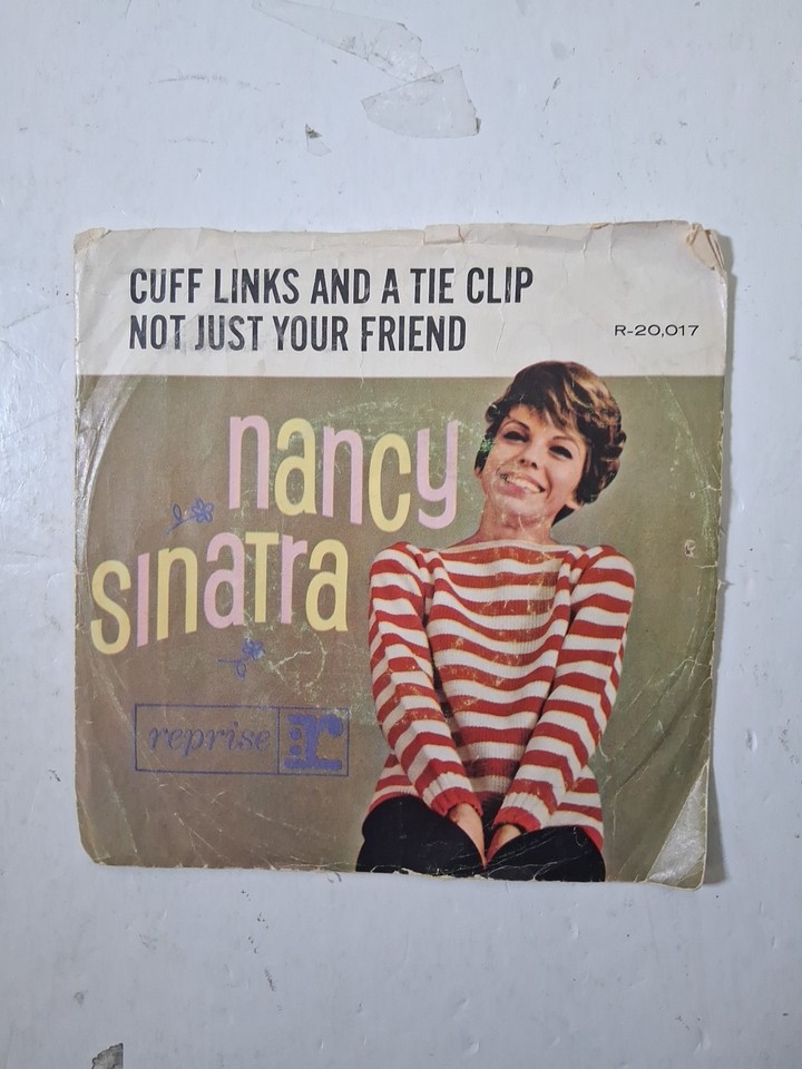 45 RPM Nancy Sinatra Cuff Links and A Tie Clip PROMO VG | eBay