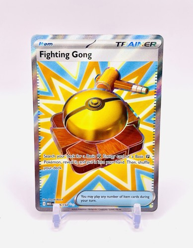 Pokemon Fighting Gong 168/132 Ultra Rare Full Art Mega Evolution ...