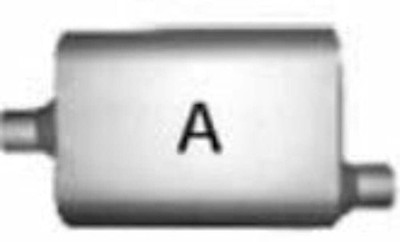 Jones Exhaust FB0422 Full Boar Muffler 3 Inlet, 2.5 Outlet | eBay