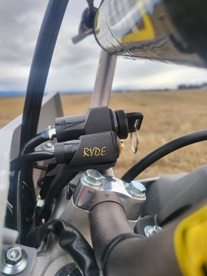 PC Carbon Fiber 2019+ Crf 110 Key/Gas Light Relocation Bracket. | eBay