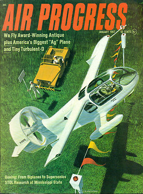 AIR PROGRESS Magazine January 1967 Mississippi STOL Research cover | eBay