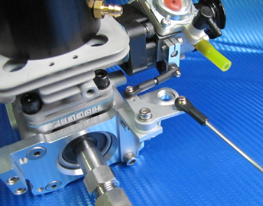 Accelerator Control w/ Linkage & 4mm Arm for Zenoah RCMK Marine Engine ...