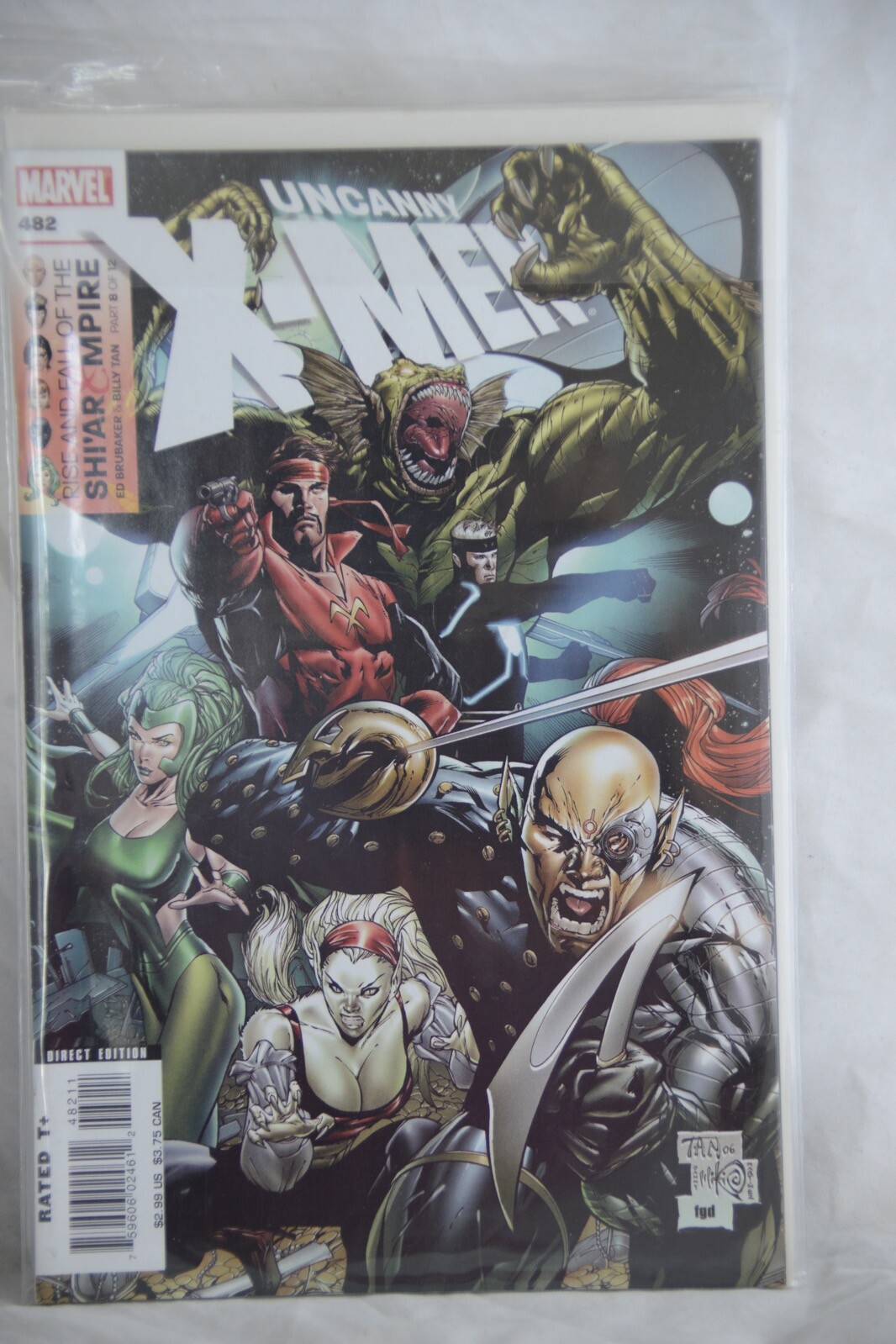 Uncanny X-Men Marvel Comic Issue #482 Rise and Fall of the Shi’ar Empire 8 of 12 | eBay Australia