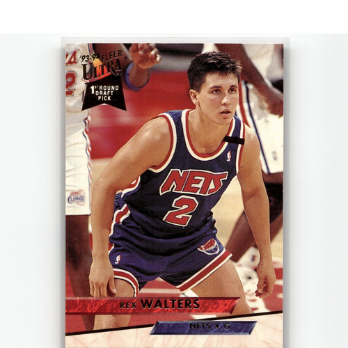 Rex Walters RC 1993-94 Fleer Ultra Basketball Rookie Card #298 New ...