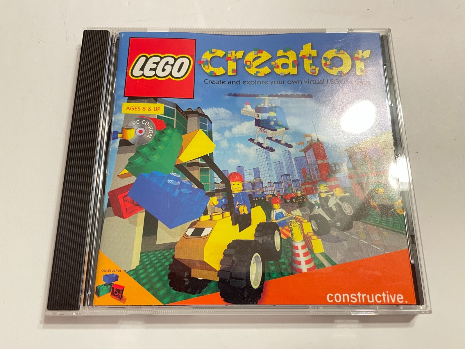 Lego Creator (PC, 2000) CD-ROM Jewel Case Video Game Windows - Tested ...