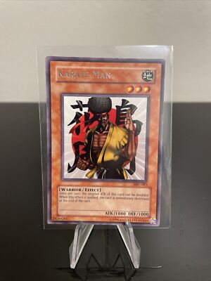 Yugioh Karate Man Rare MRL-083 Never Played With, Great Condition | eBay