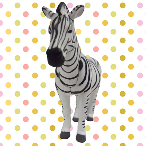 Takara Tomy ANIA Animal AS-04 Zebra Mini Action Figure Eductional Toy ...