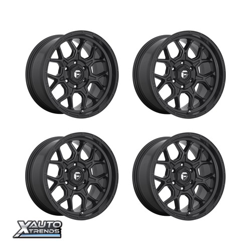 Fuel Off-Road D670 Tech Matte Black 20X9 5X127 01mm (Set of 4 ...