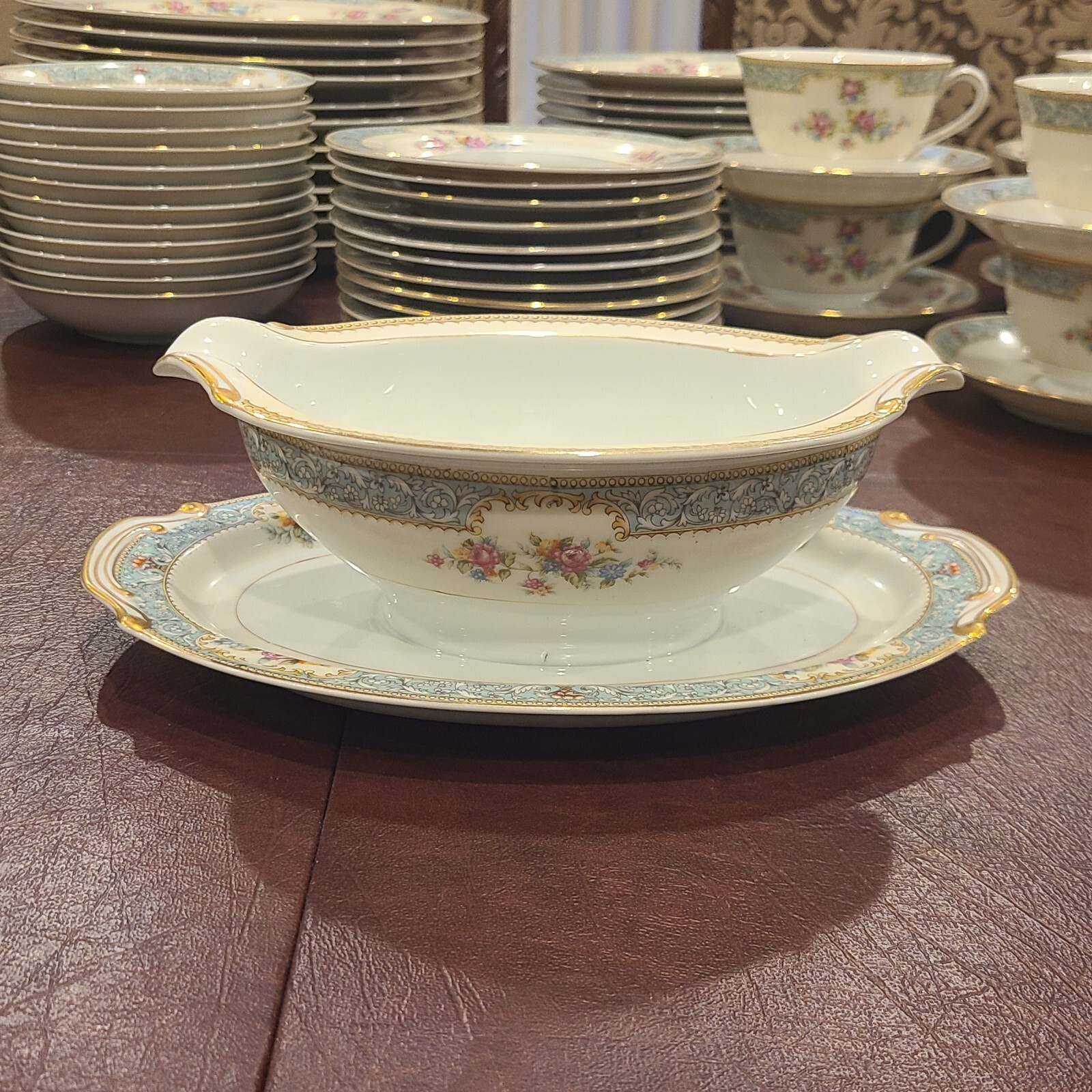 Vintage Monarch China Occupied Japan Dinner Ware Rosaline Patt 1945-52 ...