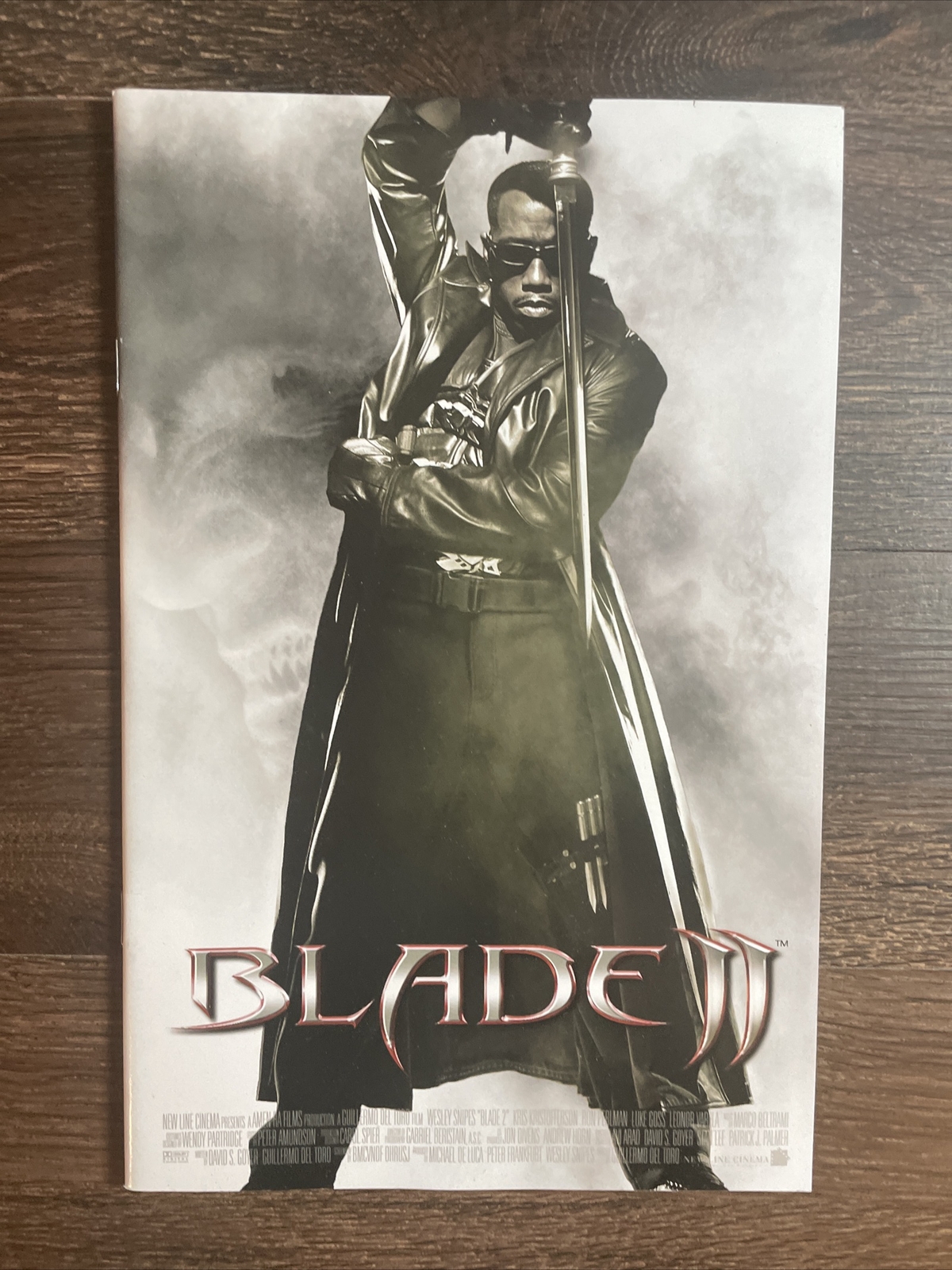 BLADE II Poster Book (2003) Wesley Snipes Photo Cover Marvel Legends NM (9.4) | eBay