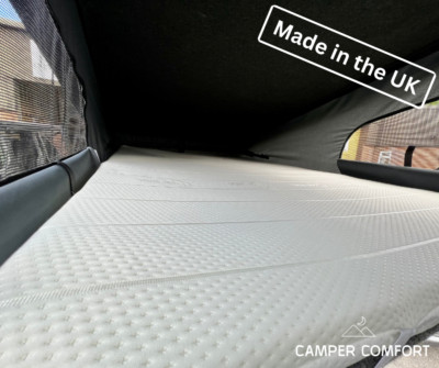 Campervan Pop Top Elevating Roof Bed Premium Memory Foam Topper ...