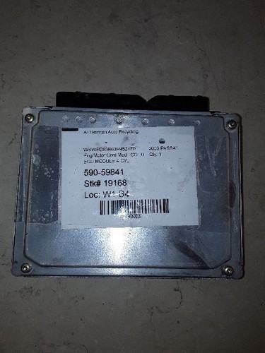 2003 VOLKSWAGEN PASSAT ENGINE DME CONTROL MODULE ECU ECM UNIT 4 CYL | eBay