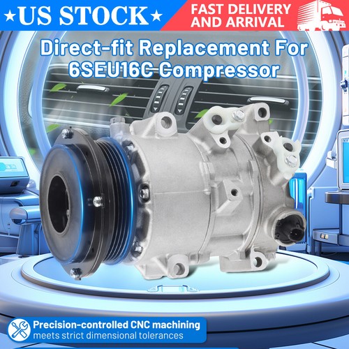 A/C AC Compressor with Clutch for Toyota Camry 2.5L 2010 2011 ...