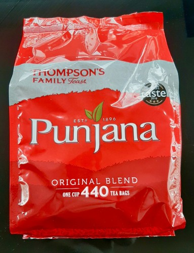 2 QUALITY IRISH TEA Genuine Thompsons Punjana Tea Bags 440 (2 packs ...