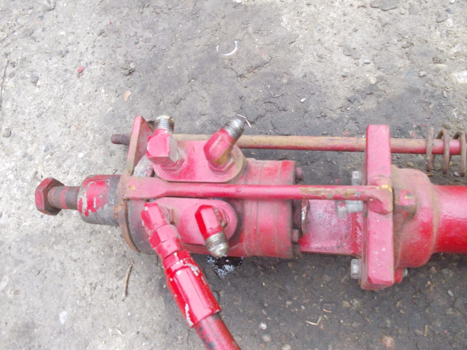 Farmall 460 utility tractor Original IH hydraulic assist power steering ...
