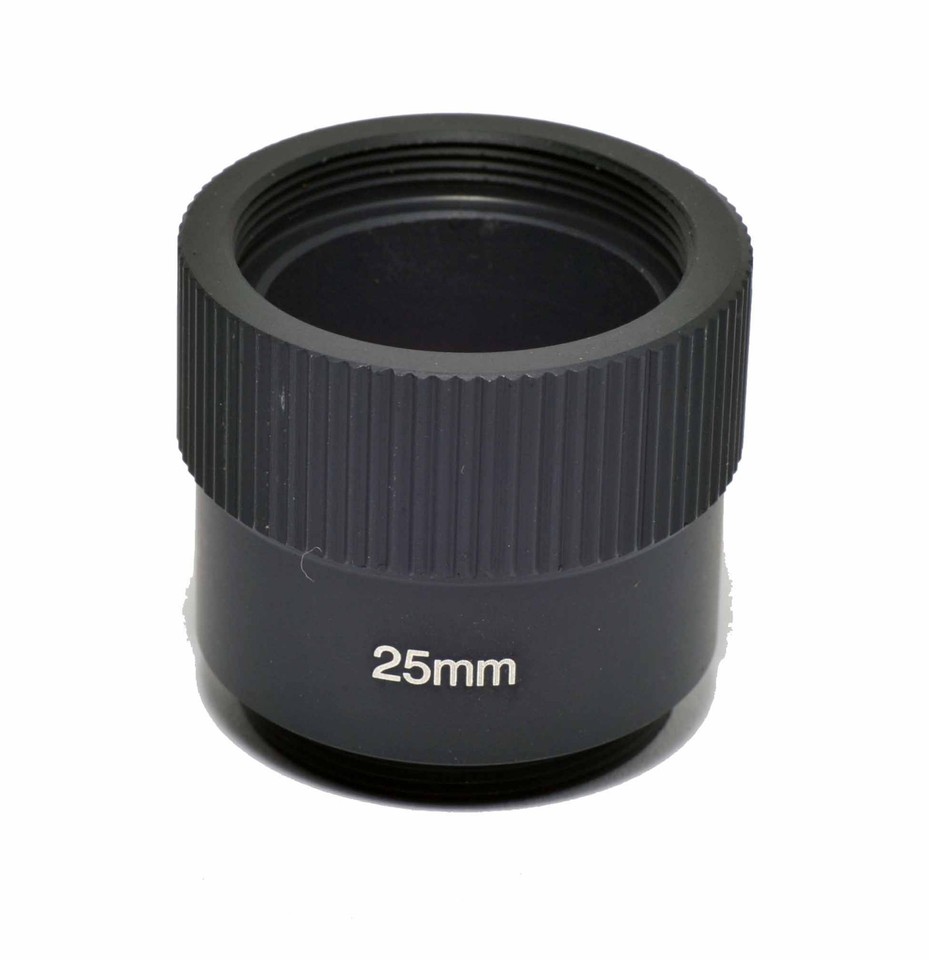 C-MOUNT 25mm Extension Tube Adapter C-CS Mount Adaptor Spacer Ring For ...