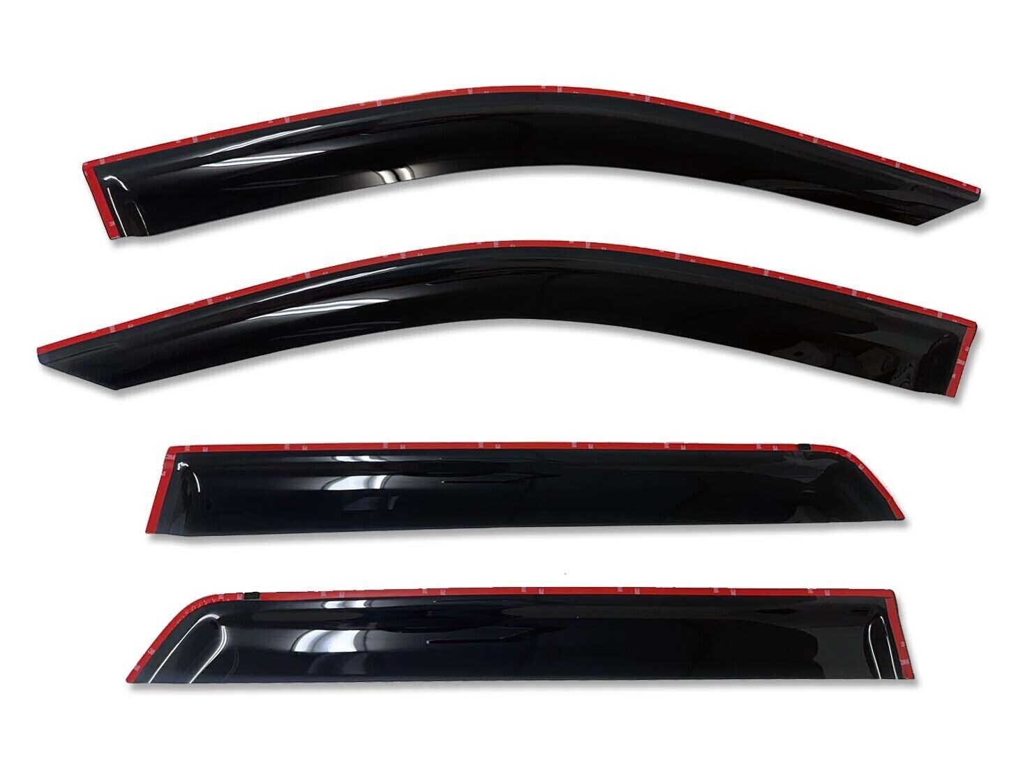 For 23-25 Honda Pilot Smoke Tint Window Visors Sun Wind Rain Guard ...