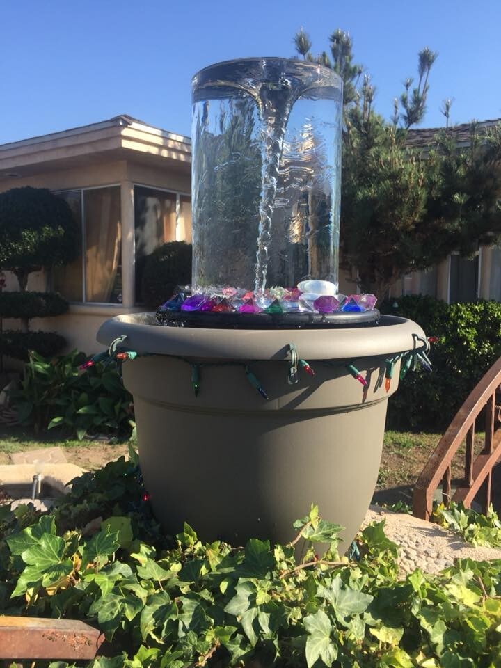 The Vortex Fountain Waterfall KIT - The unique IndoorOutdoor Water ...