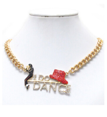 I Do Dance Pendant Statement Necklace | eBay