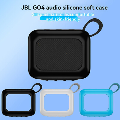 Drop-proof Bluetooth Outdoor Soft Silicone Speaker Case for JBL GO4 | eBay