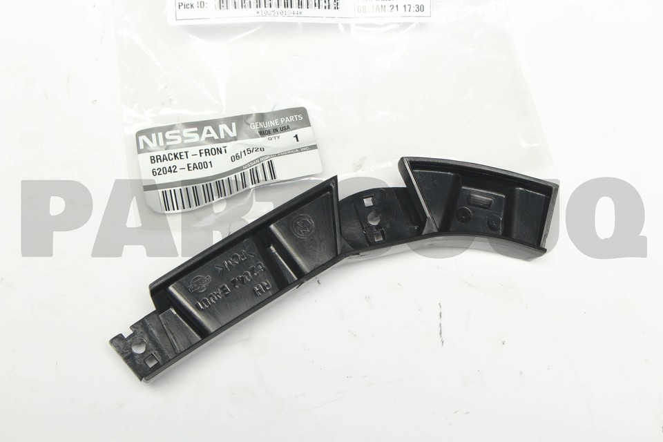 62042EA001 Genuine Nissan BRACKET-FRONT BUMPER 62042-EA001 | eBay